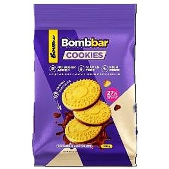 Протеиновое печенье Bombbar глазированное сливочное 100 г