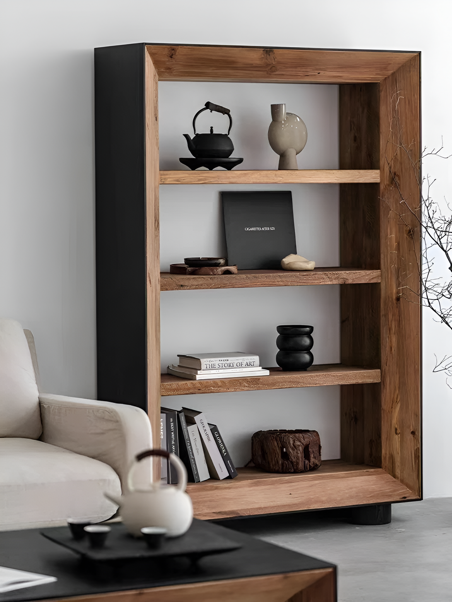 Cтеллаж Лофт Maria&Stefania, 120х40х183 см, "Wooden Vintage Loft" Y905