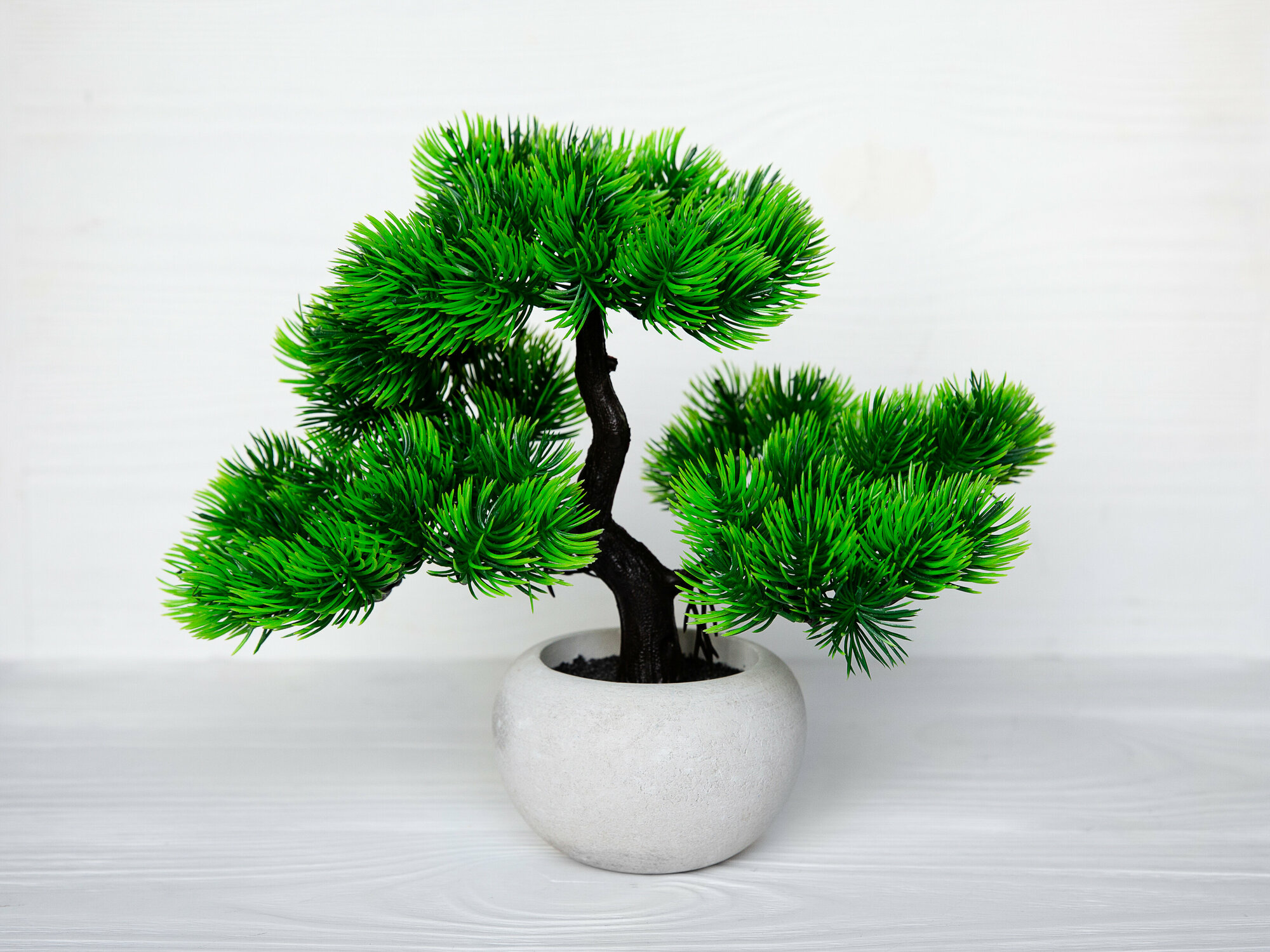 Декоративное искусственное растение дерево бонсай в кашпо горшке для декора интерьера искусственный цветок