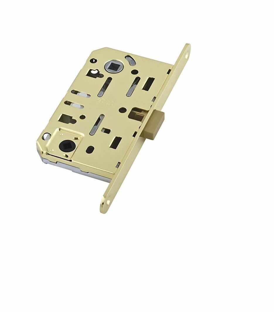 Замок межкомнатный магнитный под фиксатор MEDIANA POLARIS Золото, арт. B06103.50.06