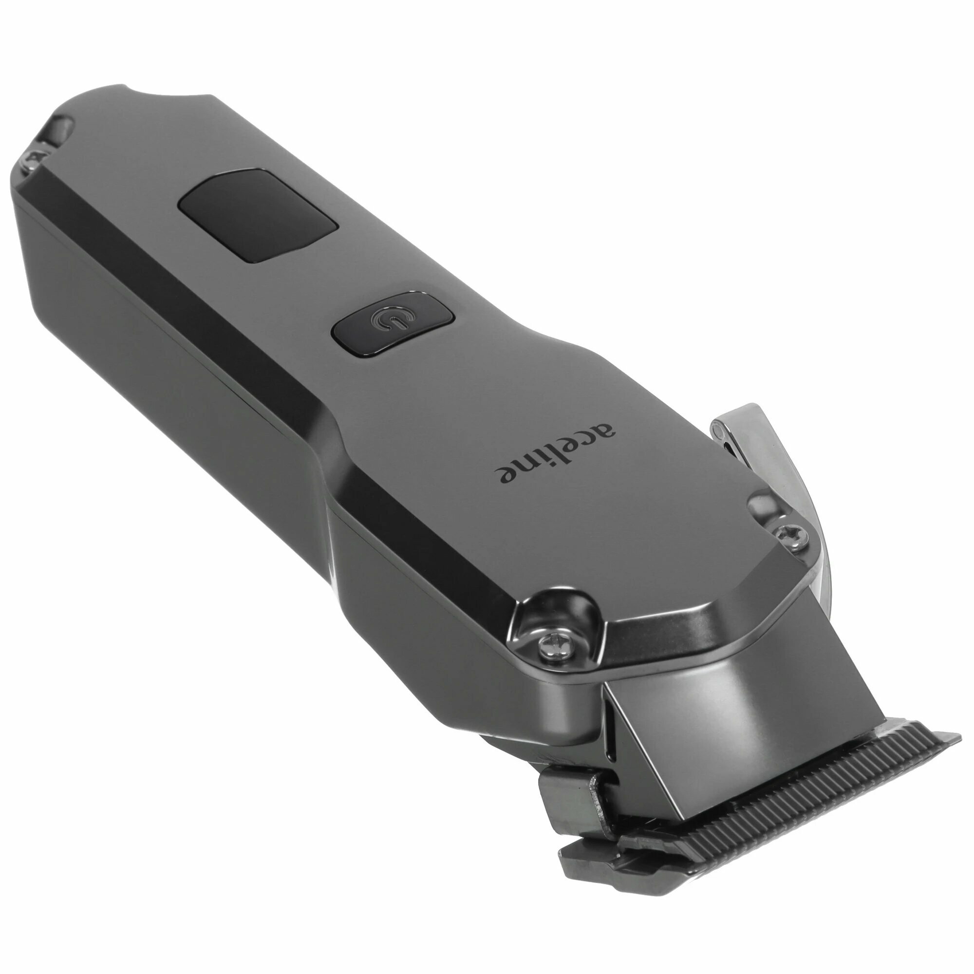 Машинка для стрижки волос Aceline НС-676, 2 в 1, автономное питание, черная/серая