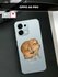 Чехол на Oppo A6 Pro / Оппо A6 Про с принтом Капибара с ножом, прозрачный