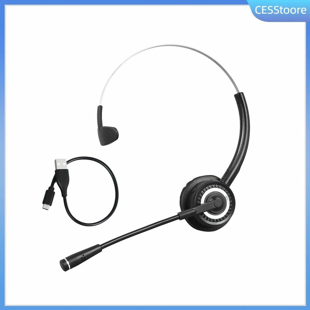 Телефонная гарнитура Bluetooth, шумоподавление, одно ухо, для онлайн-классов