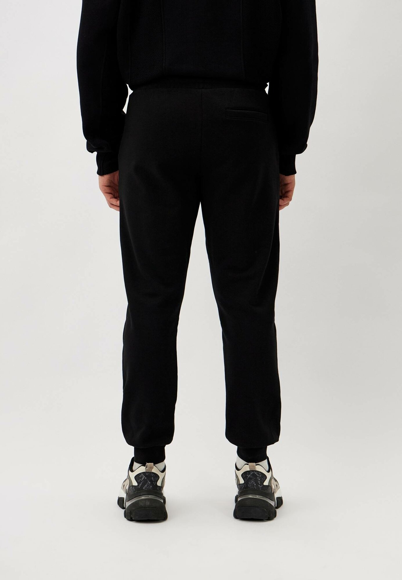 Брюки джоггеры KARL LAGERFELD JEANS, размер XL, черный — фото 1