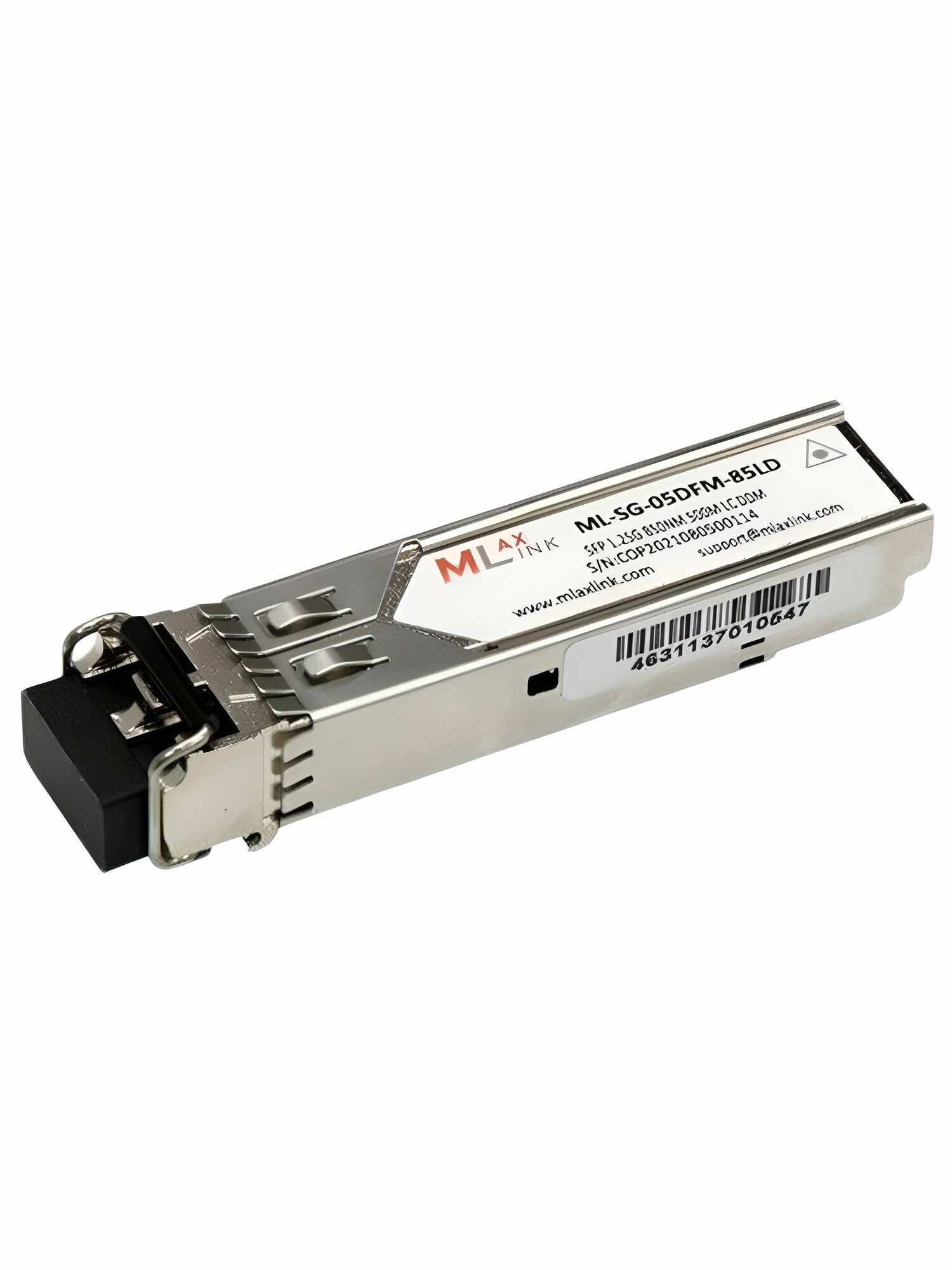 MlaxLink sfp модуль оптический многомодовый ML-SG-05DFM-85LD, 1.25Гб/с, 0.5км, 850нм, 2xLC, DDM