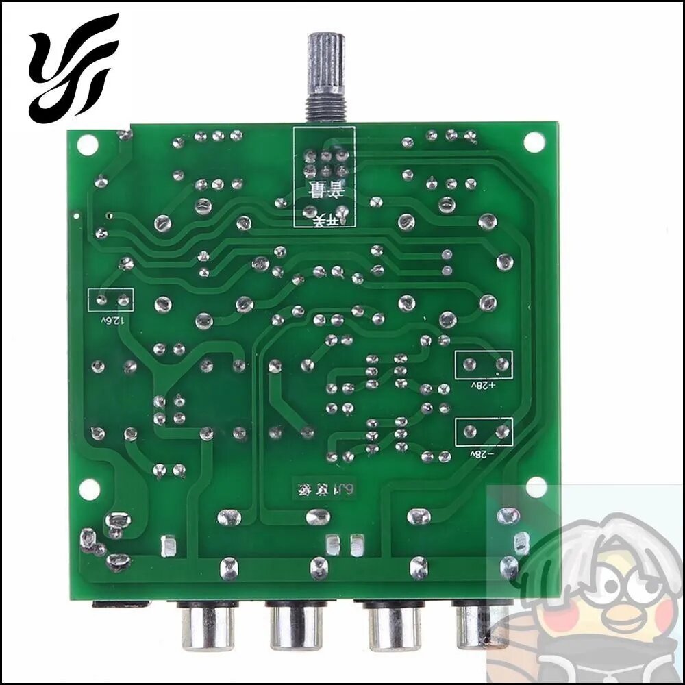 6J1 HiFi стерео электронный ламповый предусилитель, готовый усилитель66