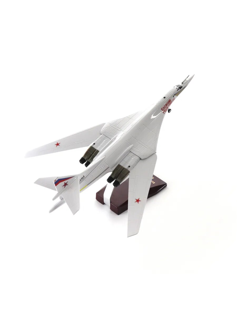 Модель самолета Ту-160 Белый лебедь 1:144 бомбардировщик
