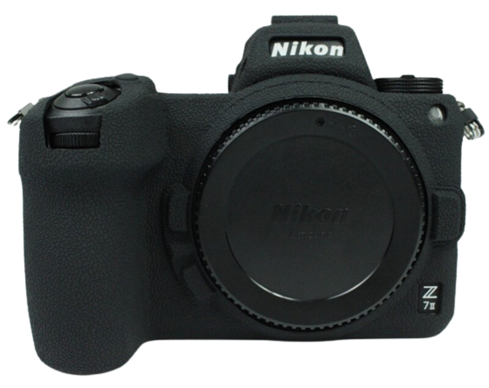 Силиконовый противоударный чехол MyPads Antiurto для Nikon Z6 II и Z7 II черный
