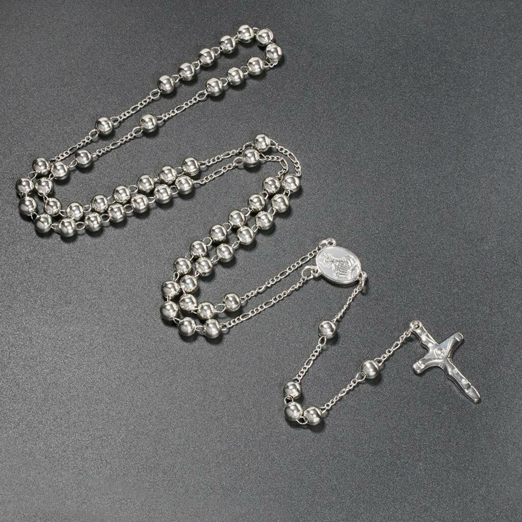Католический розарий, серебро