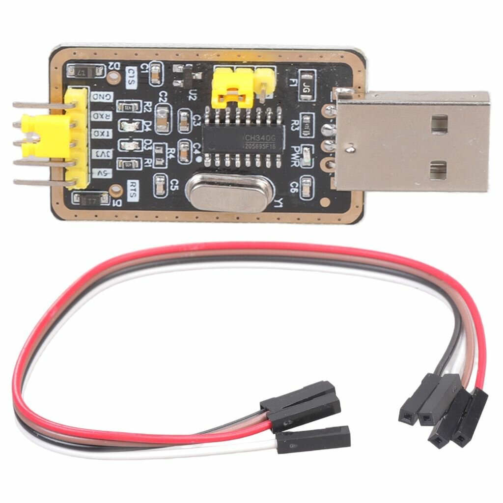 CH340G RS232 литры Обновление модуля USB к TTL небольшая плата с кабелем-щеткой