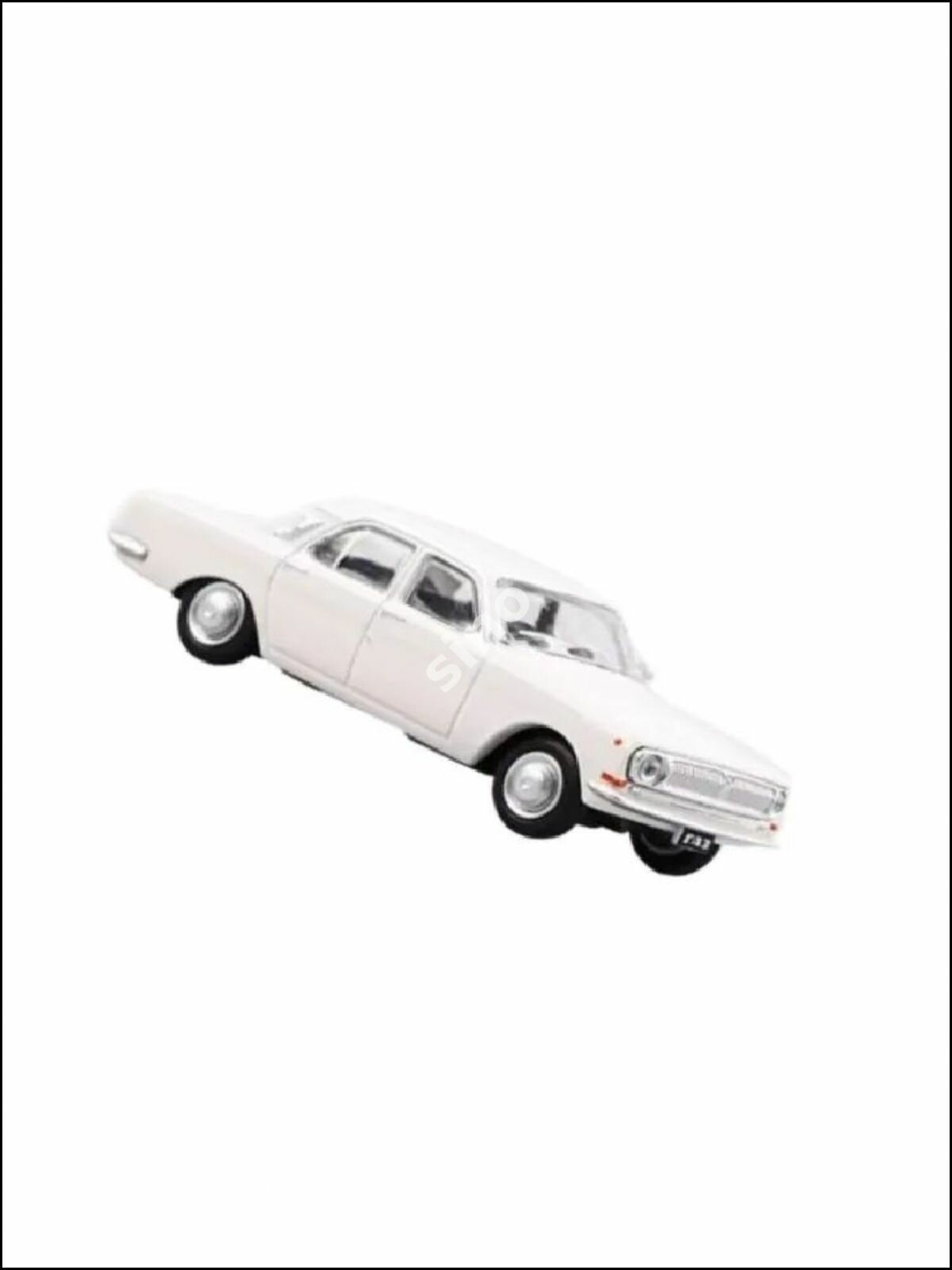 Машинка металлическая модель Perka 1:64 Gaz-24 Vo-lga White Model Car
