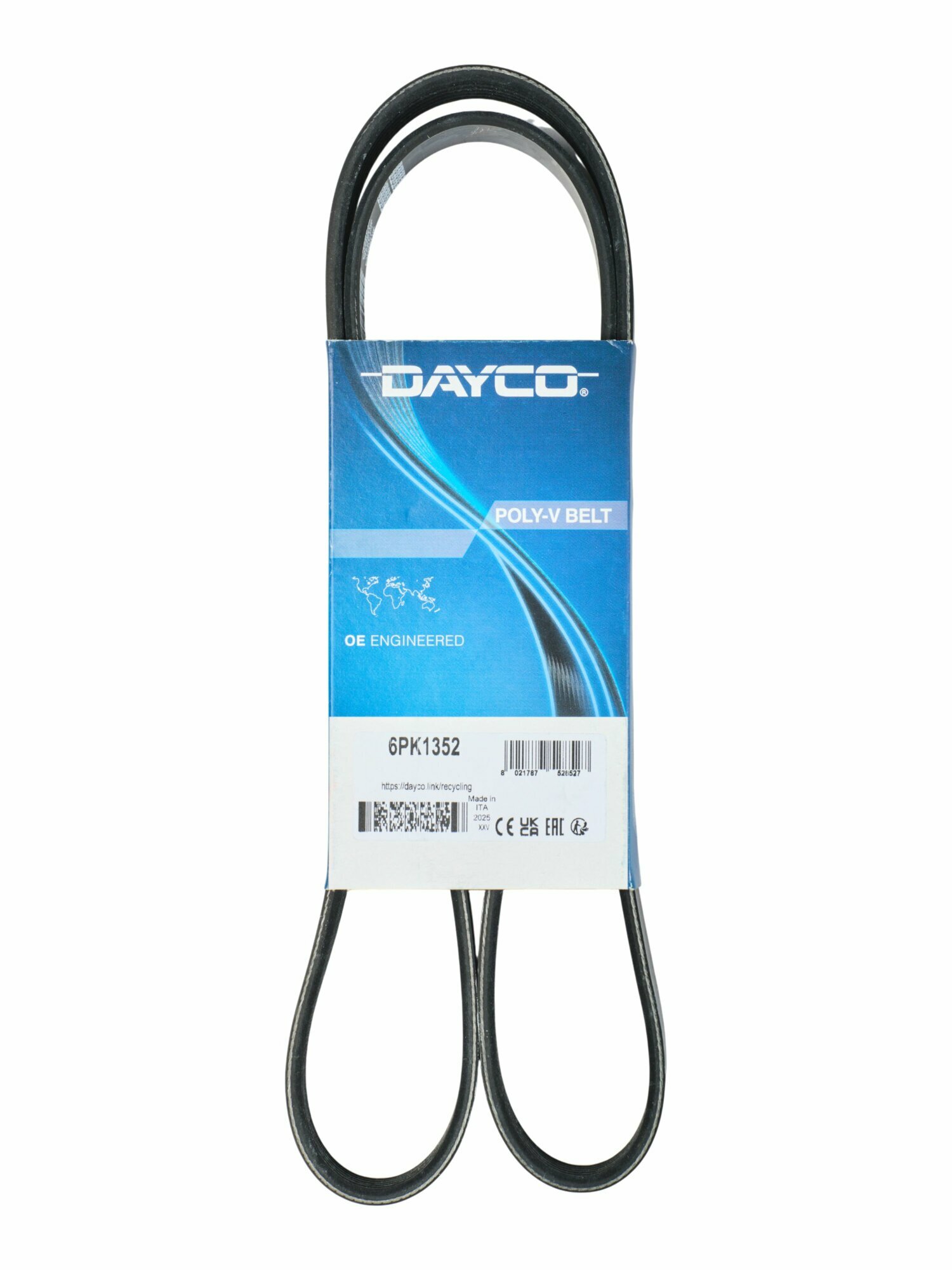 DAYCO Приводной поликлиновой ремень 6 x 1352 мм арт. 6PK1352
