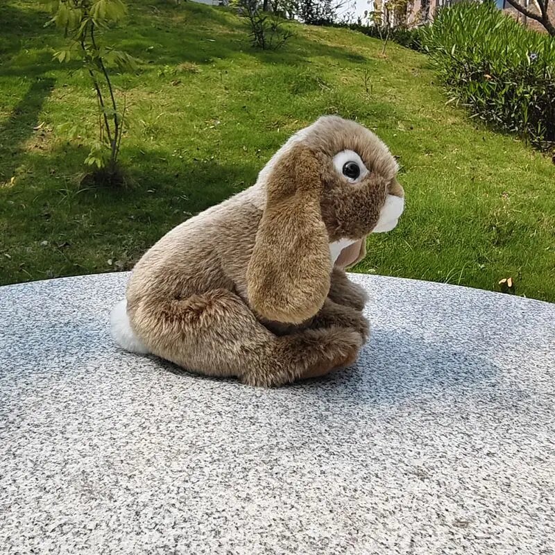 Имитация кролика, плюшевая игрушка, милая супер милая кукла-кролик, реалистичные животные, имитация мягкой куклы, кавайная игрушка, подарки