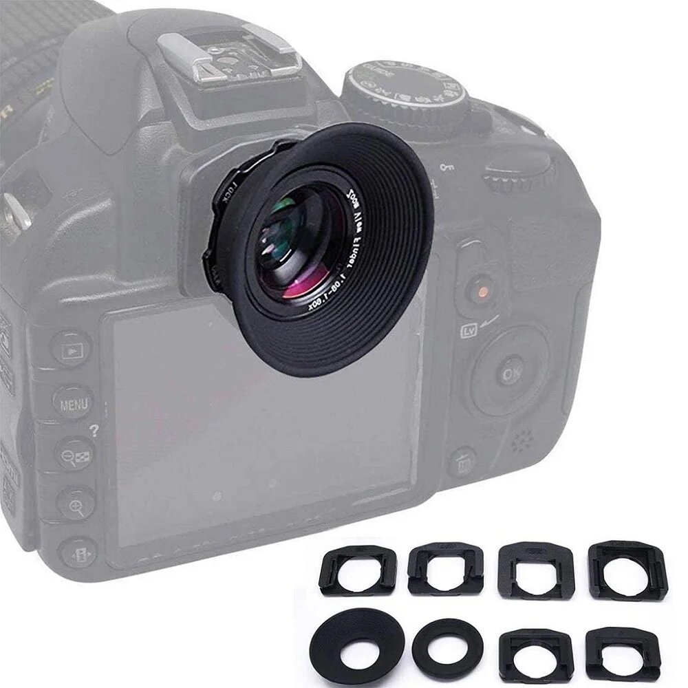 Лупа для видоискателя Mcoplus 1.08x-1.60x для Canon EF EOS 5D Mark II 5DIII 300D 350D 400D 450D 500D 550D 600D