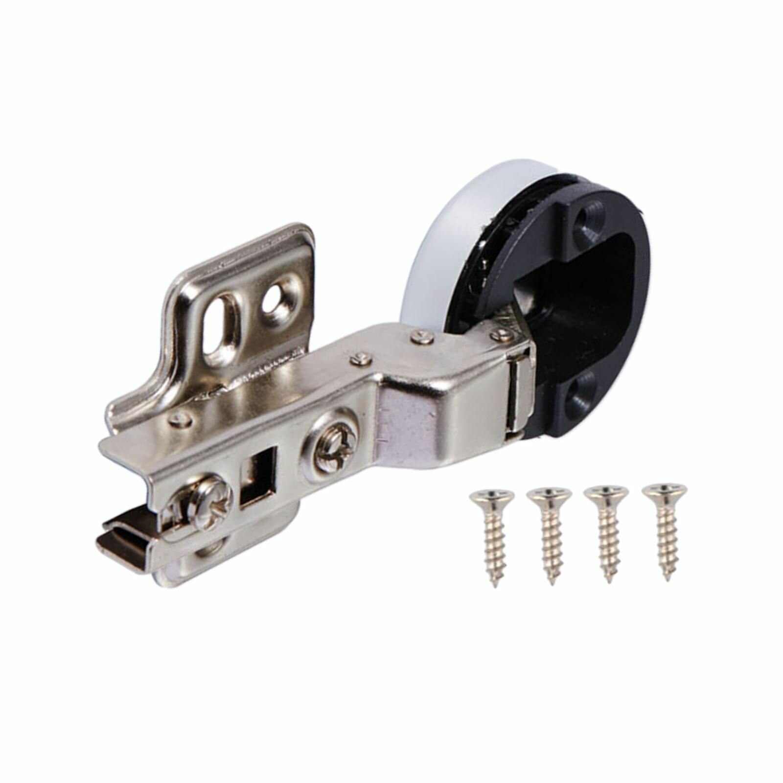 Петли для стеклянных дверей 35мм, скрытые, для кухни и ванной, с доводчиком, из нержавеющей стали