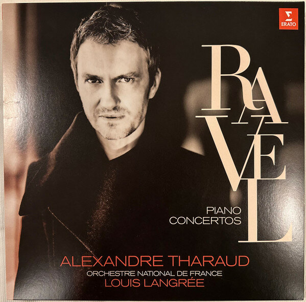 MAURICE RAVEL, ALEXANDRE THARAUD, LOUIS LANGREE, ORCHESTRE NATIONAL DE FRANCE Piano Concertos (LP)