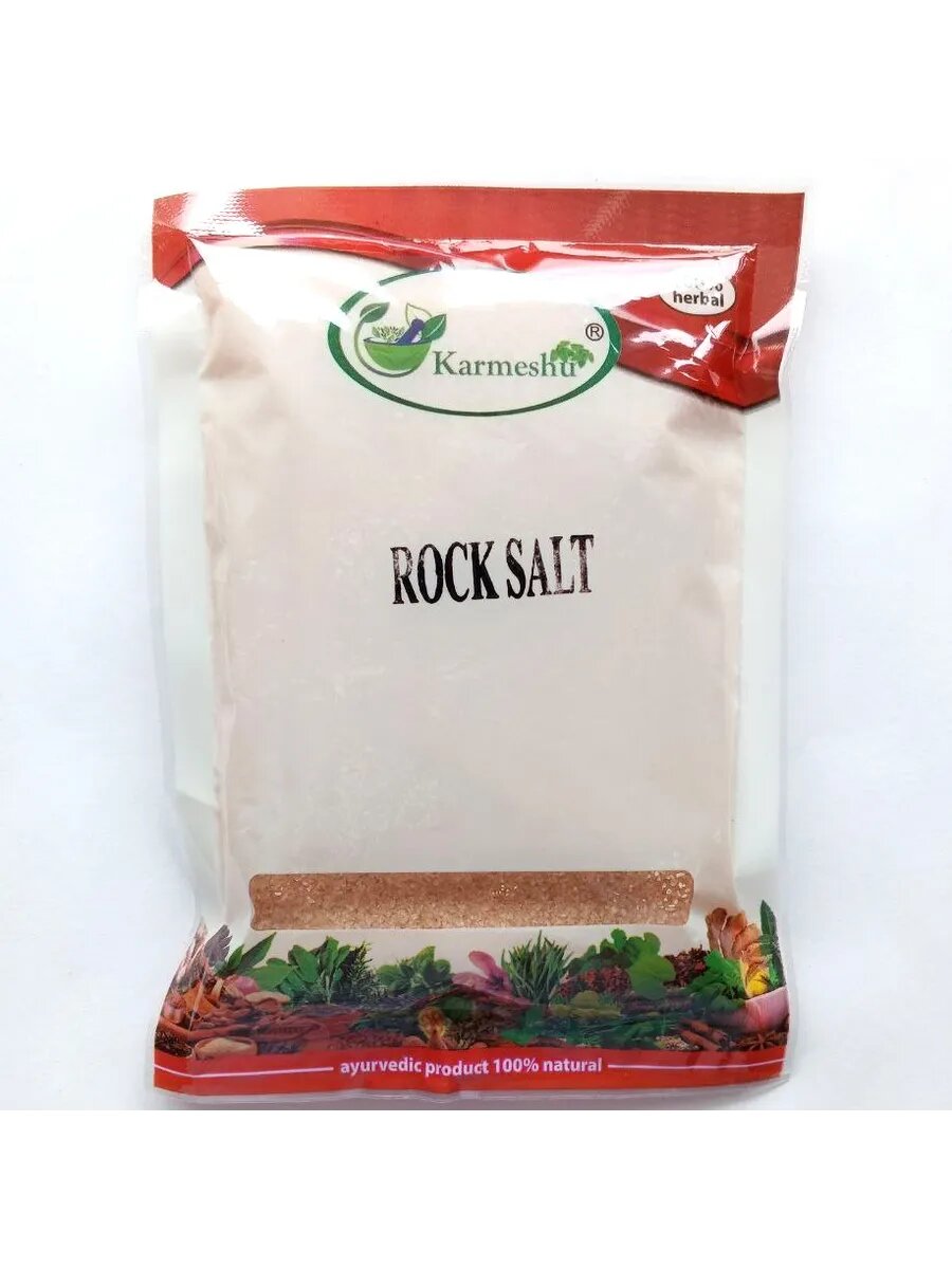 Розовая соль гималайская 200гр Кармешу