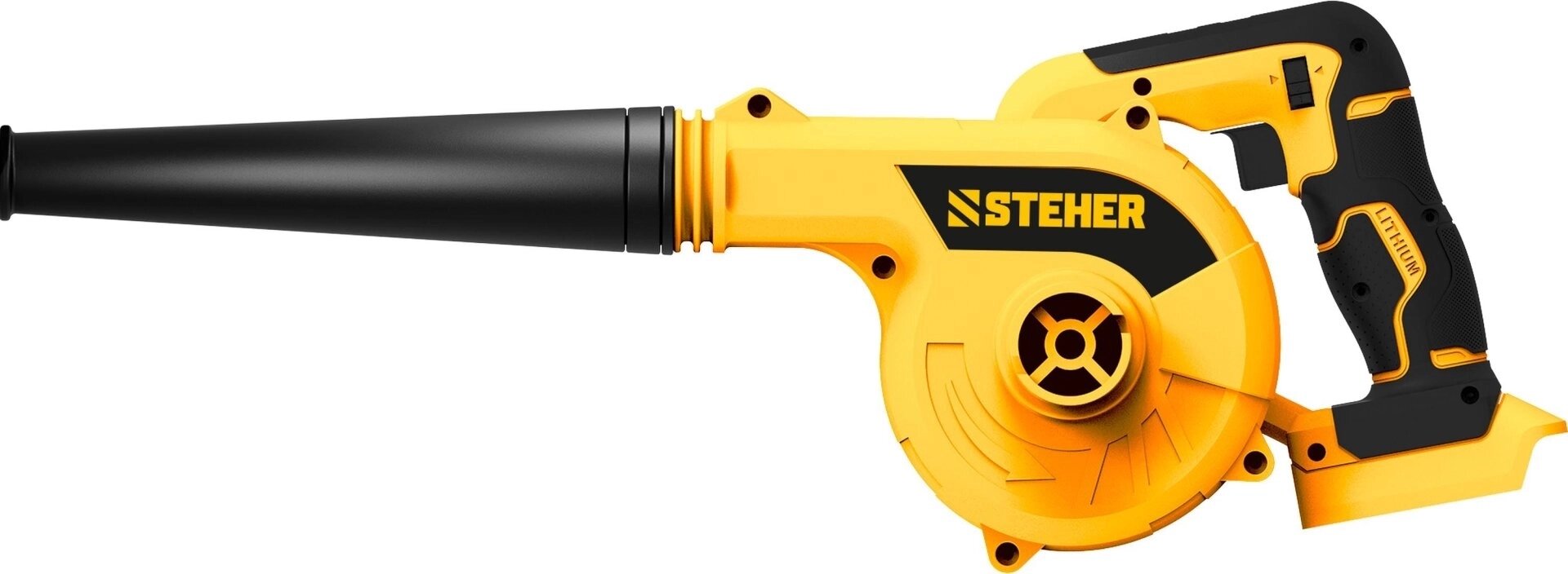 Воздуходувка-пылесос аккумуляторная STEHER BLB-200