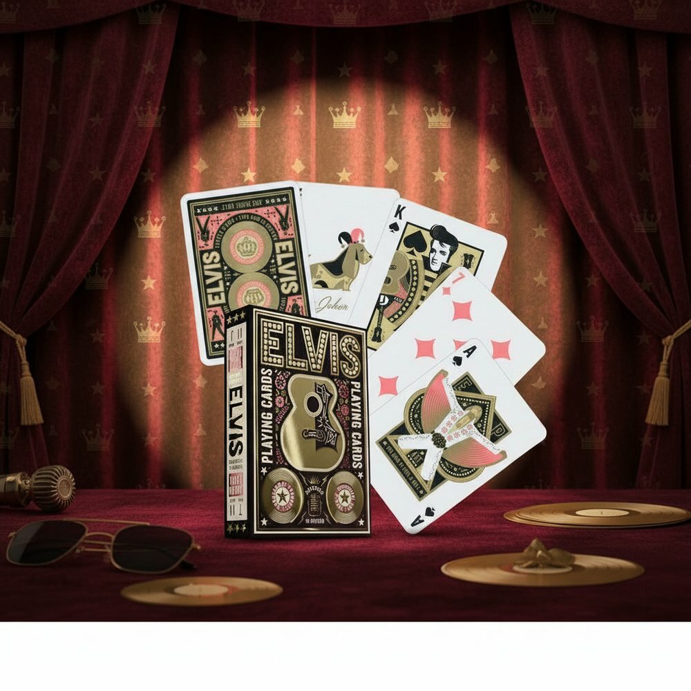 Карты пластиковые игральные "Theory11 Elvis" 62227 Theory11.