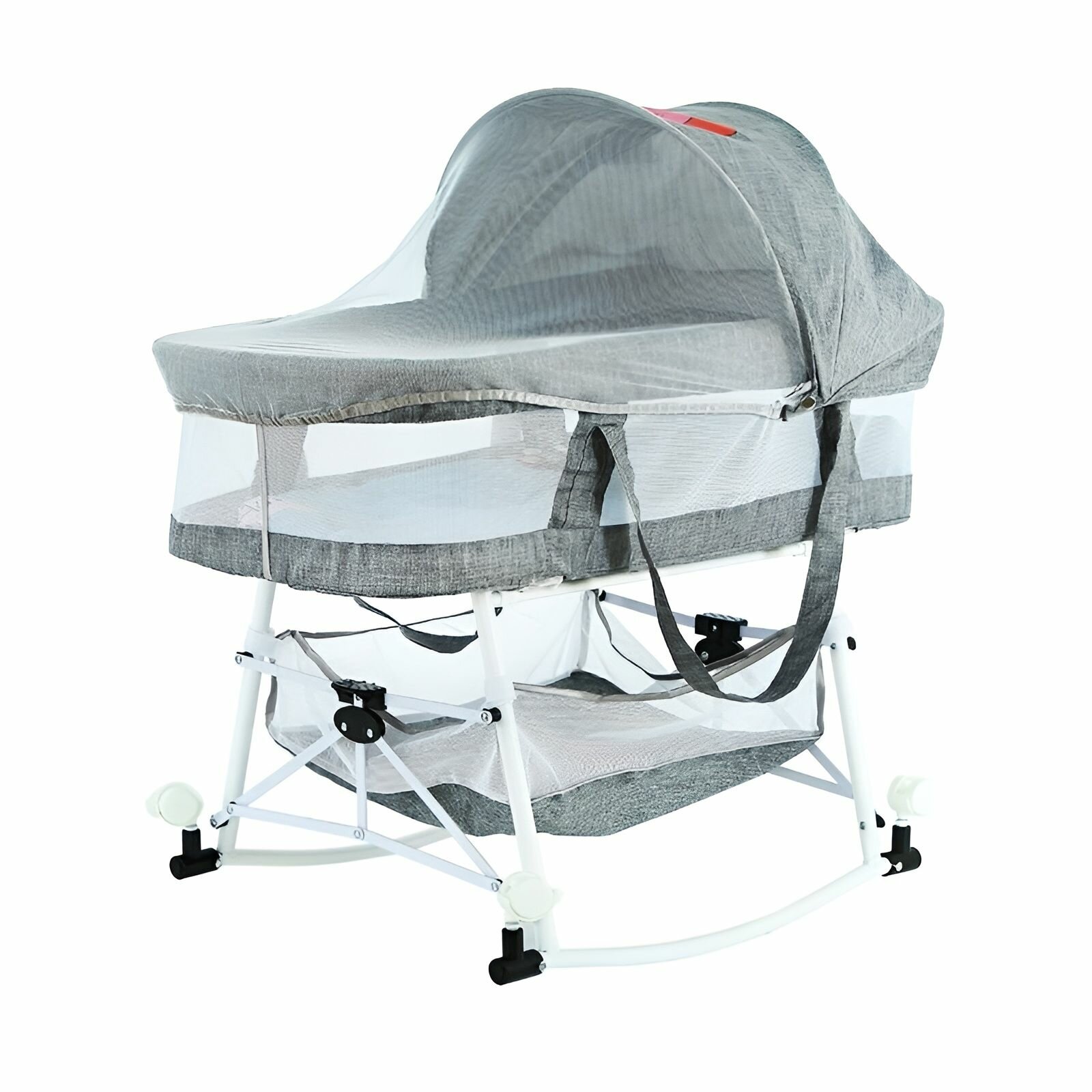 Кровать детская 42х78х85 см, светло-серый