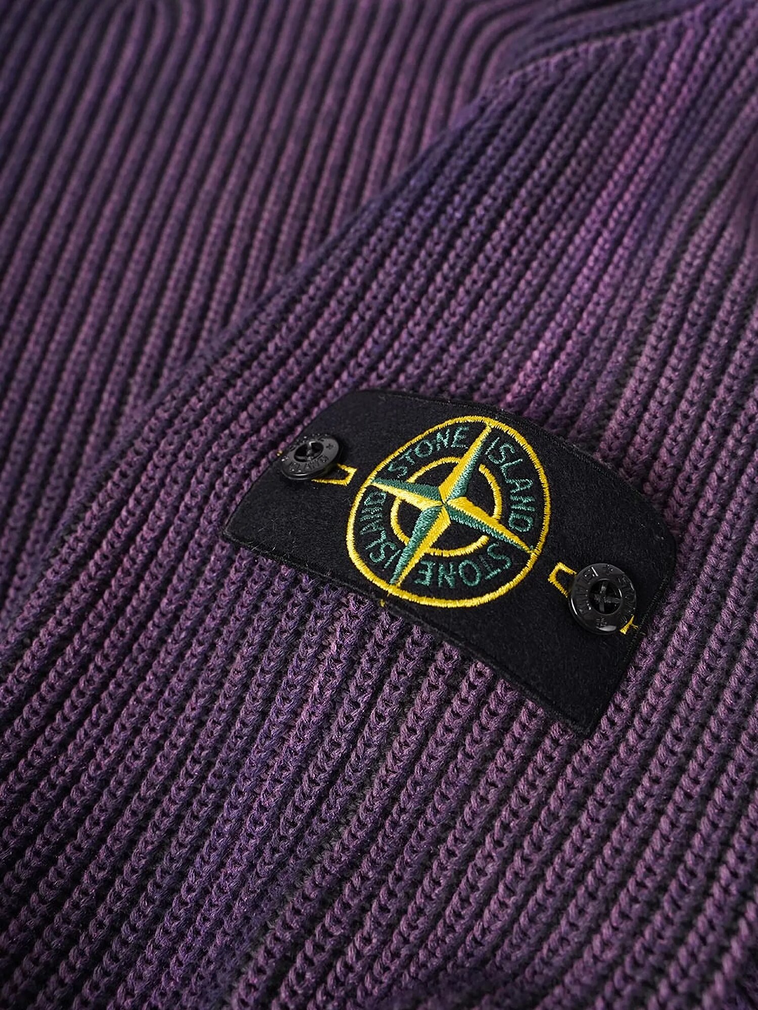Свитер Stone Island Crew-neck sweater, размер S, , фиолетовый — фото 1