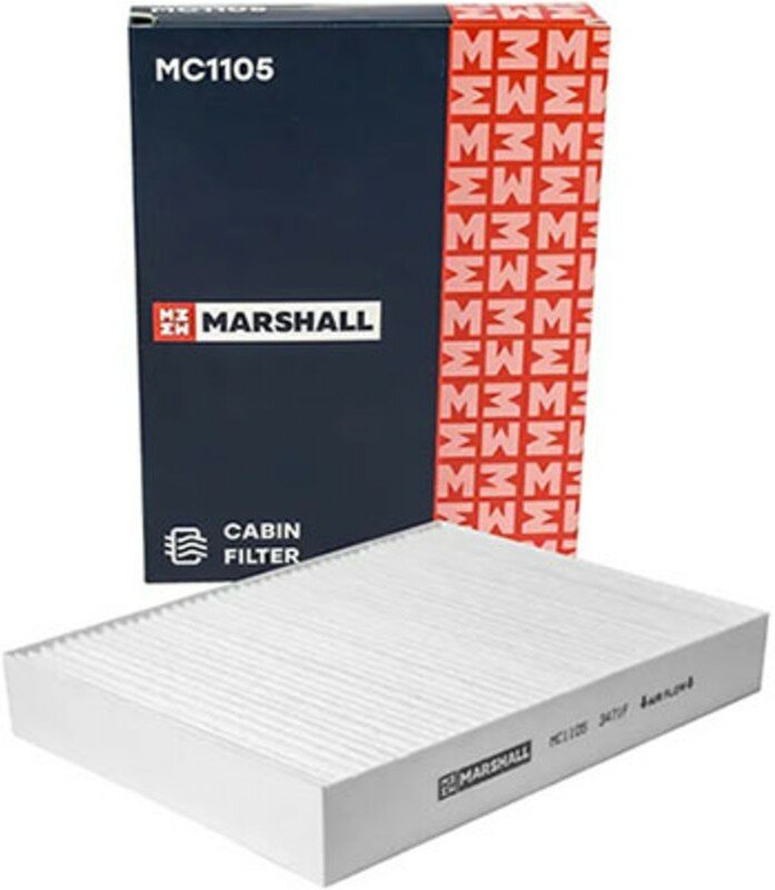 Фильтр салонный MARSHALL MC1105 Chery Tiggo 5 14- / Tiggo 7 19- / Tiggo 7 Pro 20- / Tiggo 8 20- / Tiggo 8 Pro 21->