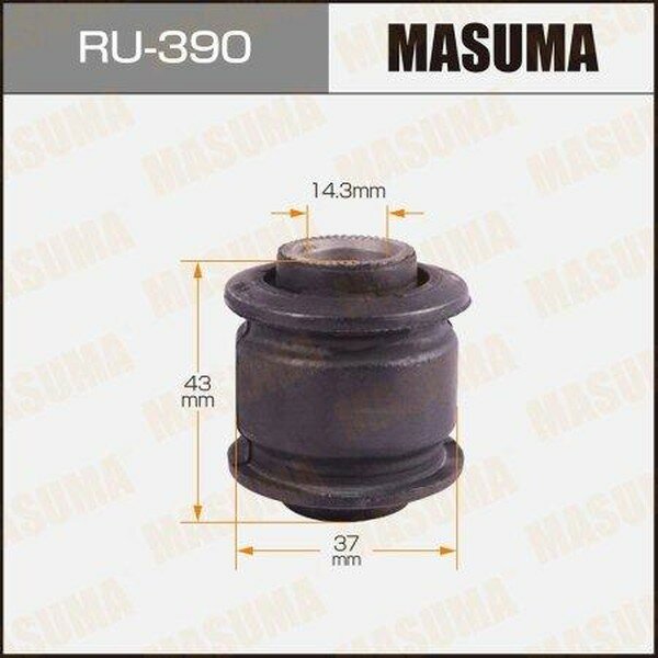 Сайлентблок задний продольной тяги задние MASUMA RU-390 TOYOTA Corolla/Harrier/Kluger/Sprinter, LEXUS RX350 91-12