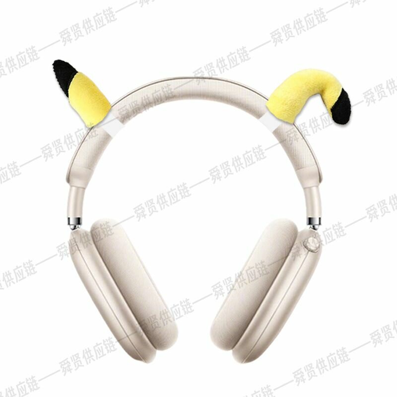 Накладные ушки пикачу на наушники