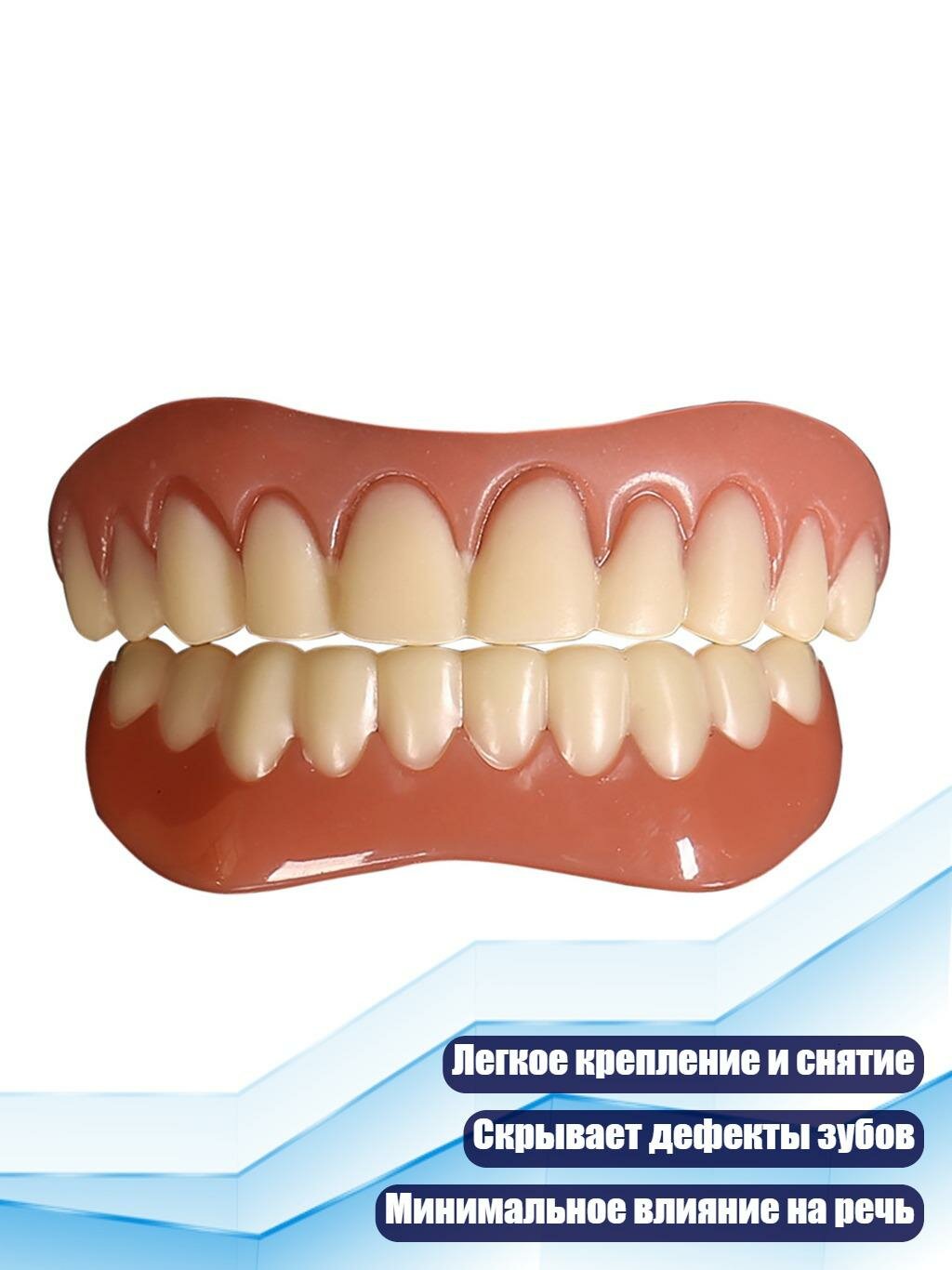 Силиконовые съёмные протезы