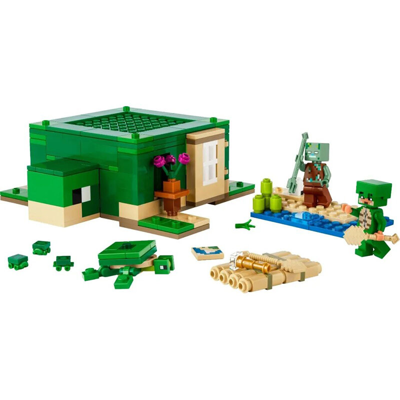 Конструктор унисекс LEGO My World Collection Пляжный дом-черепаха, 234 детали, 21254