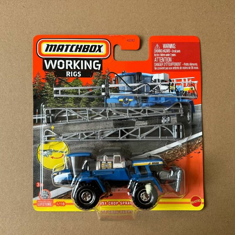 Matchbox, набор городской строительной техники, 1:64 литые модели(W-Распылитель)