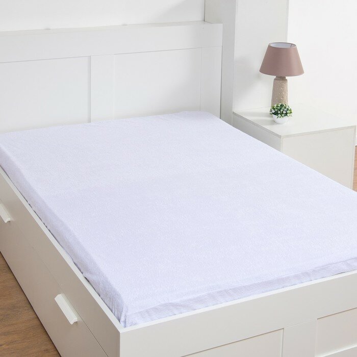 Наматрасник влагонепроницаемый, 120×200 см, мулетон, мембрана