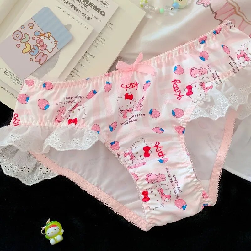 Розовое нижнее белье Hello Kitty MINISO