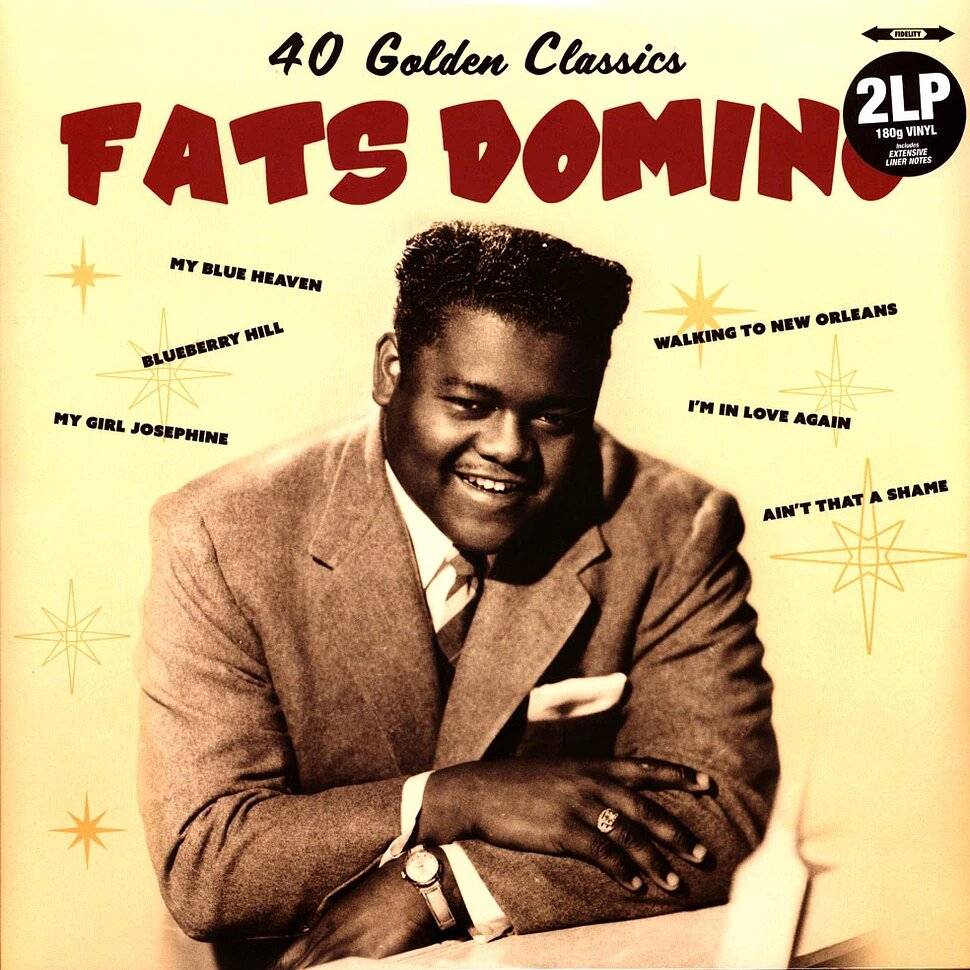 Виниловая пластинка Fats Domino 40 Golden Classics