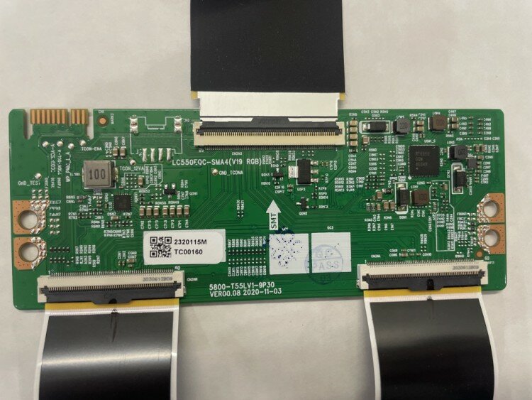 Контроллер изображения 5800-T55LV1-9P30 VER00.08 LC550EQC(SM)(A4)