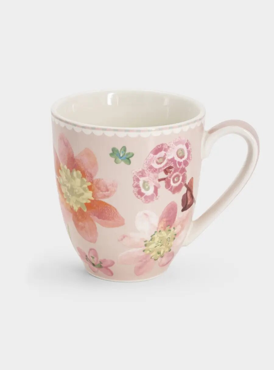 Кружка, 375 мл, розовая, Primula
