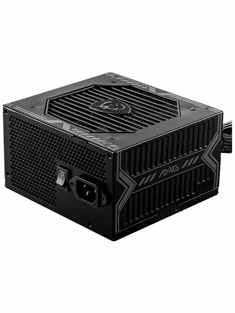 Блок питания MSI MAG A750BN PCIE5 306-7ZP2C11-CE0 черный 750Вт, ATX12V 3.0, поддержка PCIe 5.0 80 PLUS Bronze