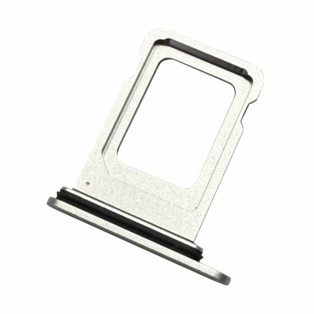 Лоток SIM-карты iPhone 16e белый — запасная часть для ремонта смартфона — фото 1