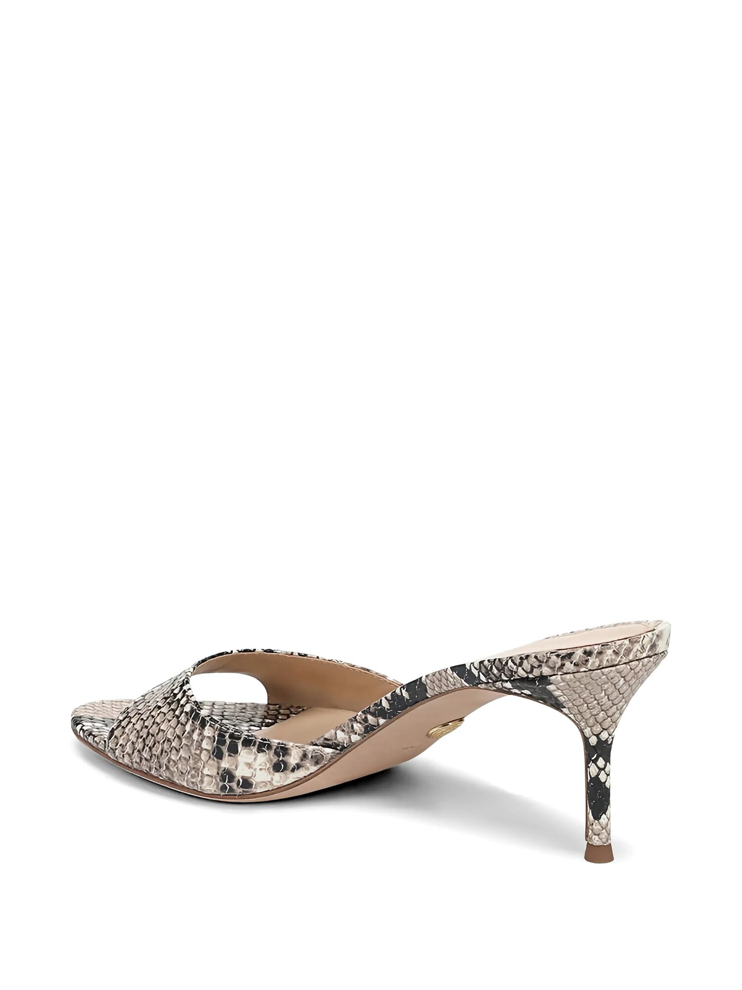 Босоножки Veronica Beard Snake print sandals, размер 7, разноцветный — фото 1