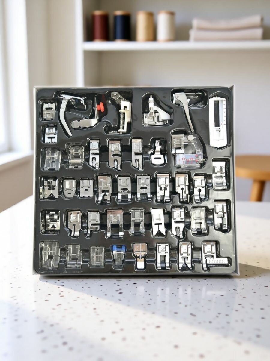 Лапки для швейной машины, набор из 42 лапок