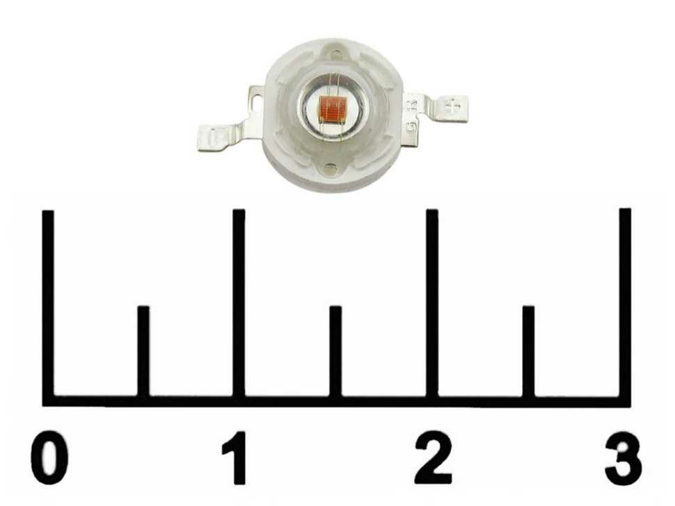 Светодиод LED 3W оранжевый LXHL-O3E (982а)