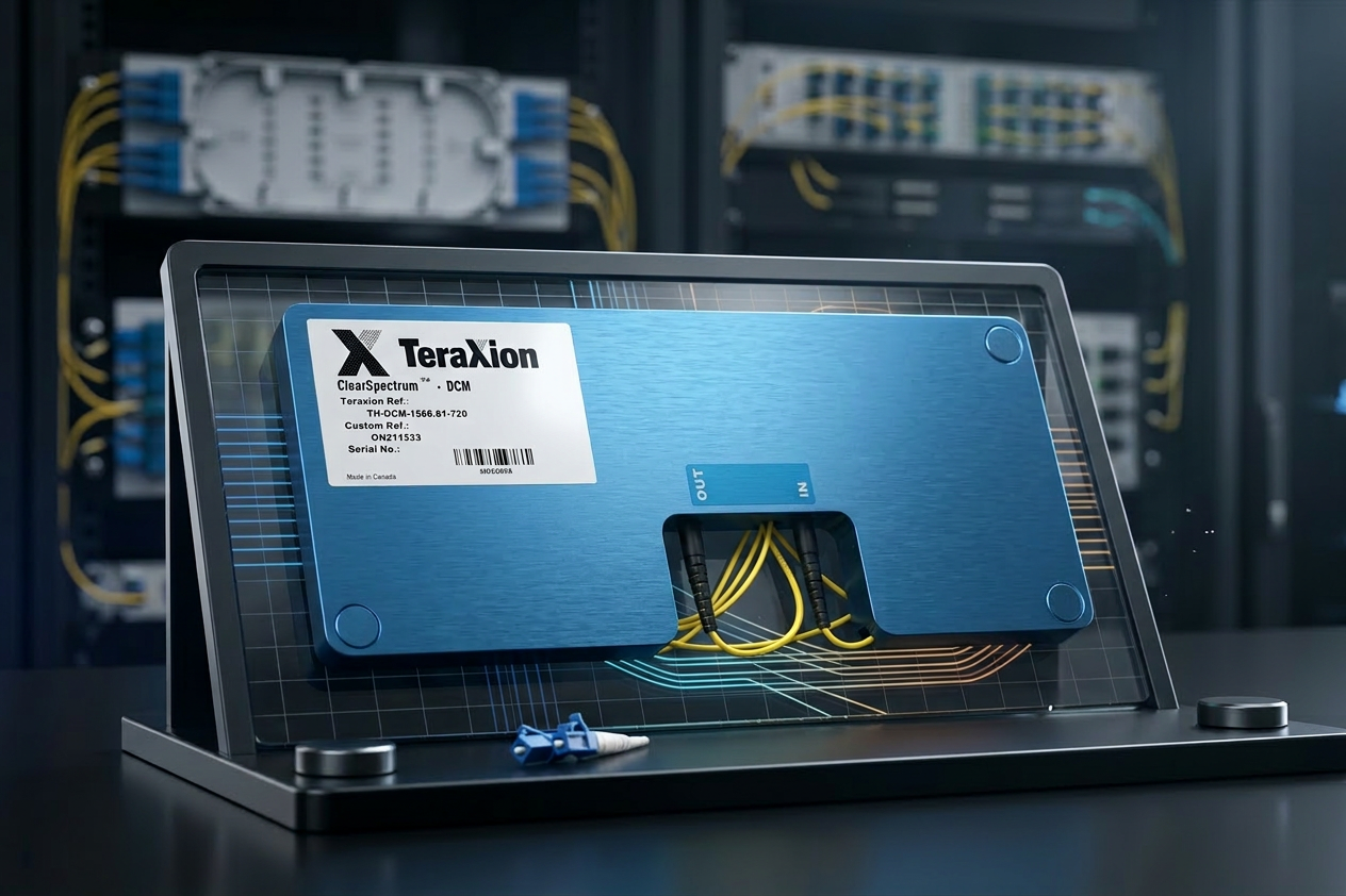 Модуль компенсации дисперсии Teraxion Clearspectrum TH-DCM-1560.61-720