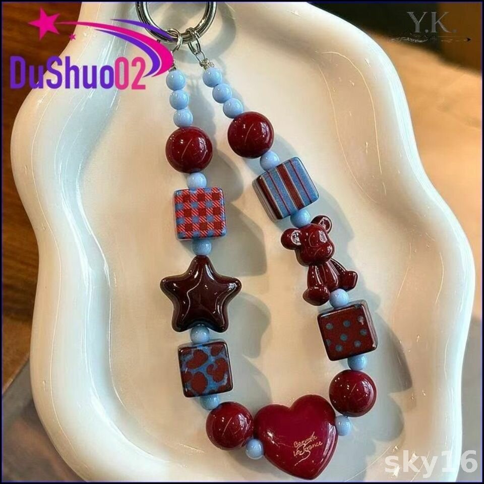 Брелок обвес для сумки и телефона бусы Китти Куроми