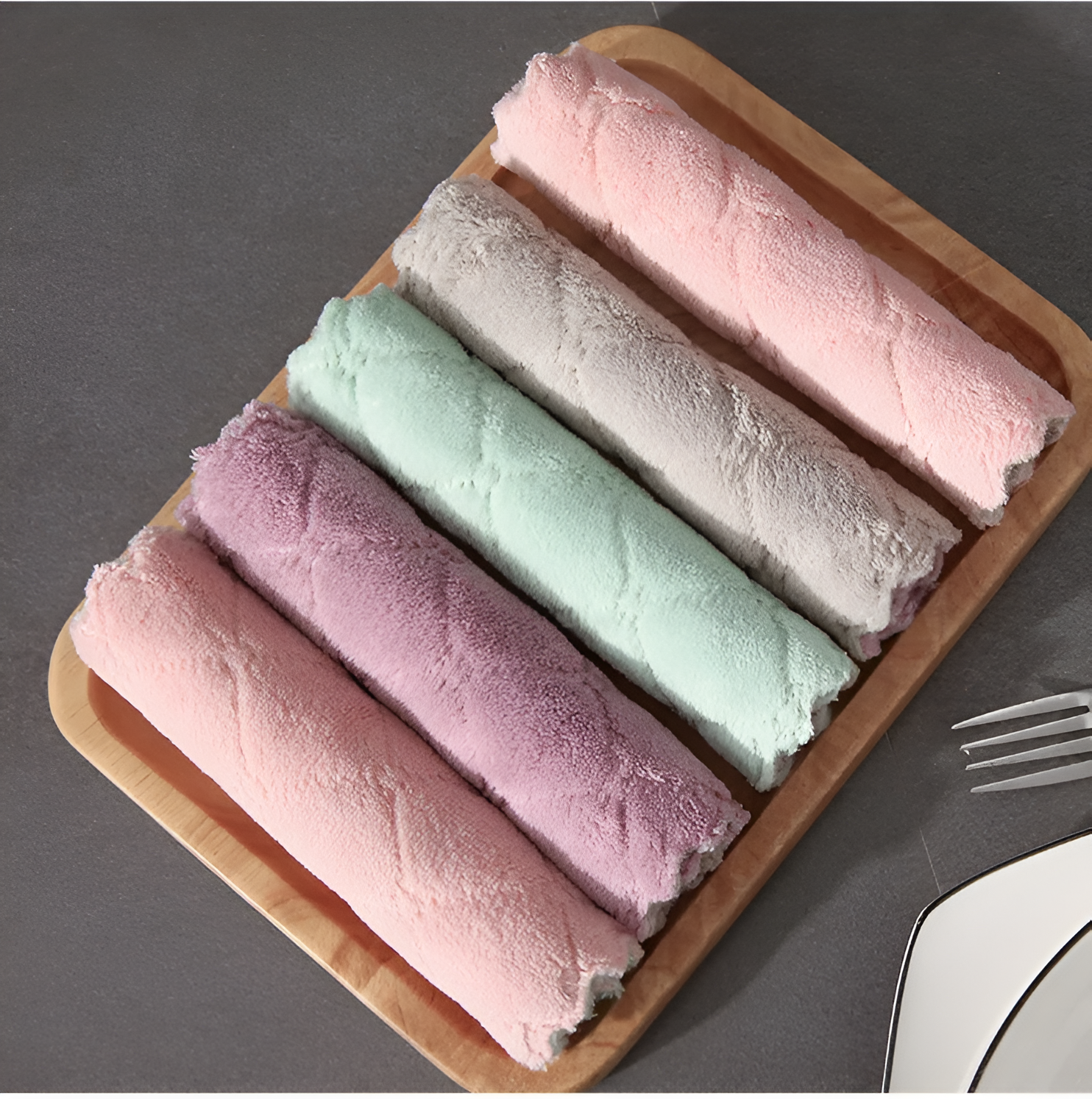 Тряпка для уборки универсальная 5 штук, тряпка для кухни, тряпка для дома, тряпка для ванны, тряпка из микрофибры