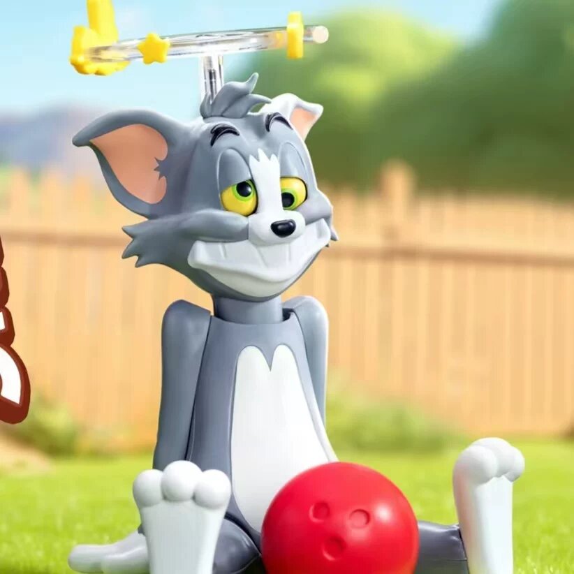 52TOYS TOM and JERRY Фигурка "Головокружение" - Артикулированная коллекционная игрушка в официальной упаковке
