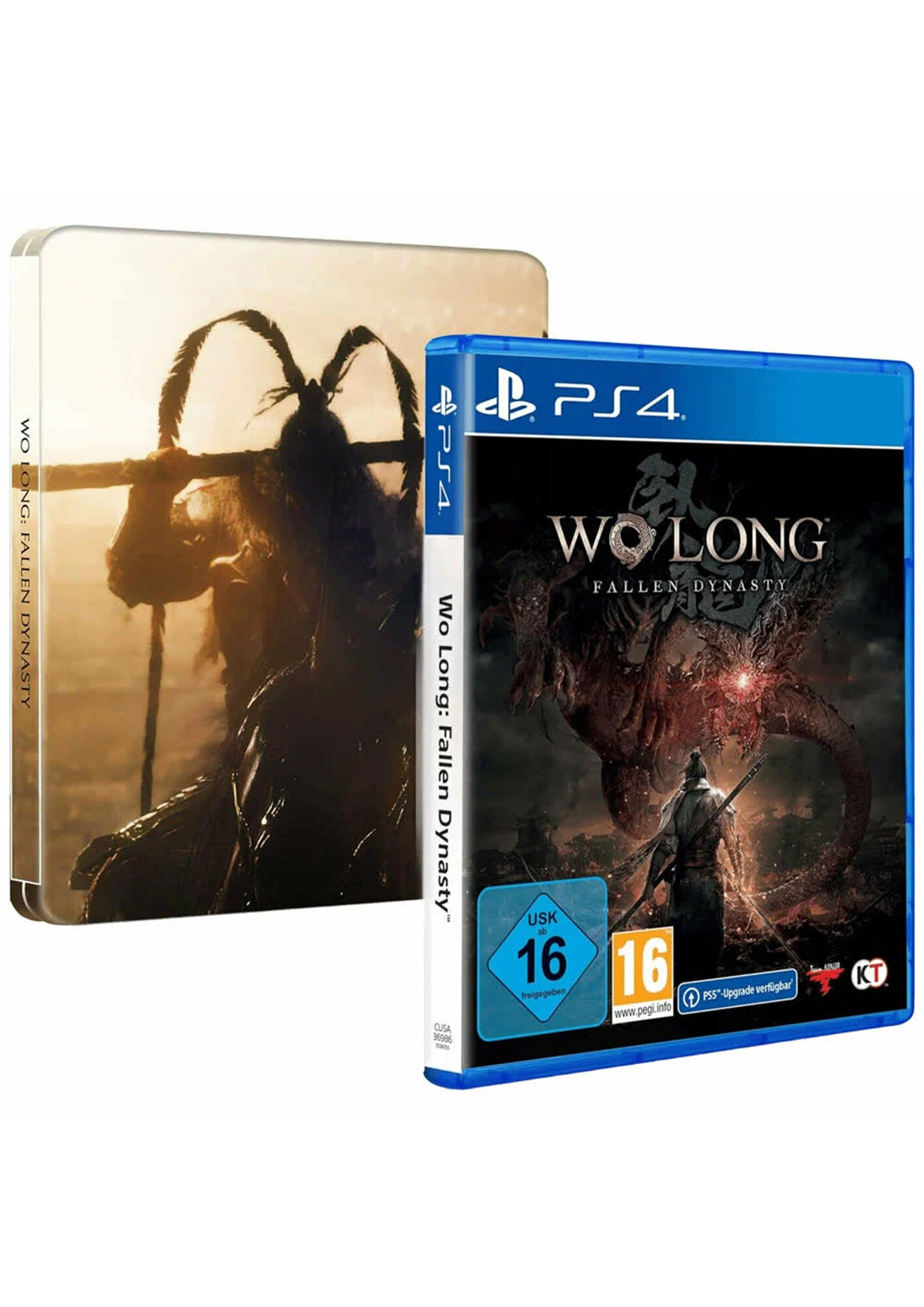 Диск Wo Long: Fallen Dynasty - Steelbook Launch Edition игра для PS4 (русские субтитры)