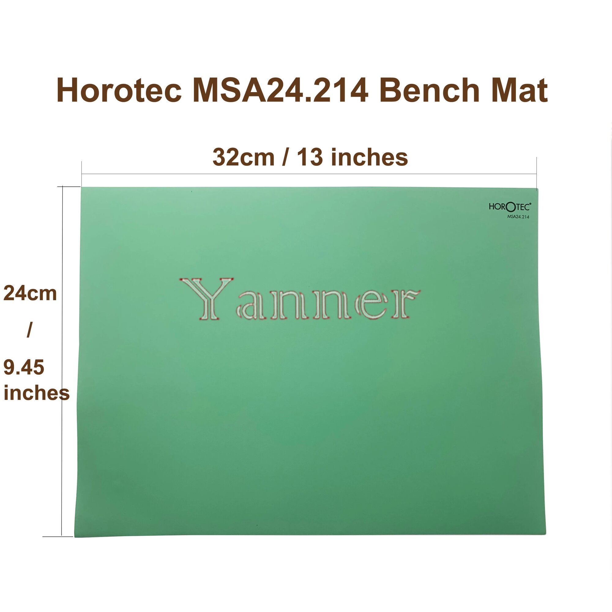 Horotec MSA24.214 зеленый коврик для часов