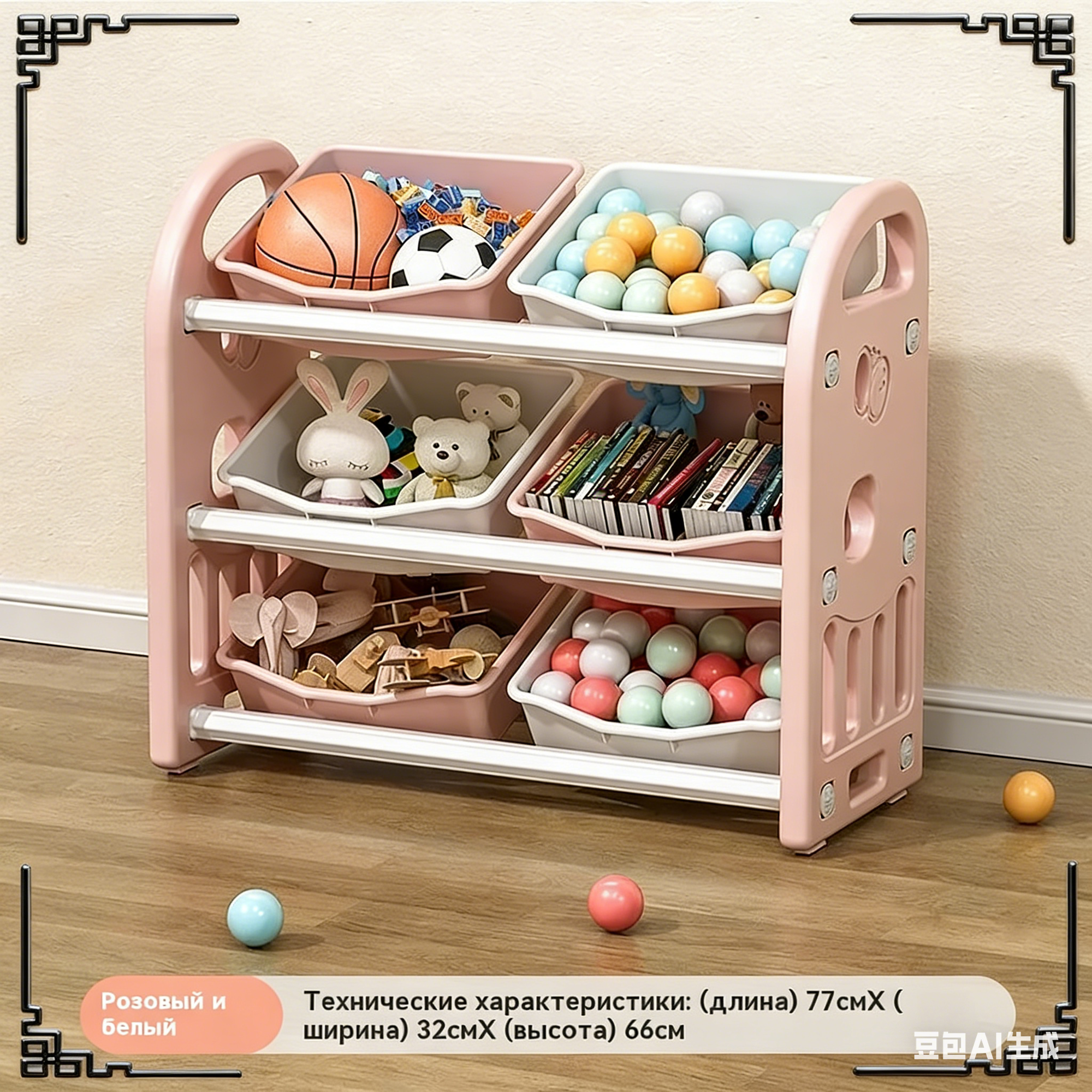 Коробка для хранения детских игрушек, детский шкаф для хранения, многослойный ящик для хранения