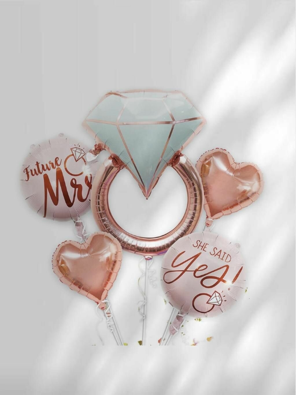 Кольцо-шарик Она сказала да