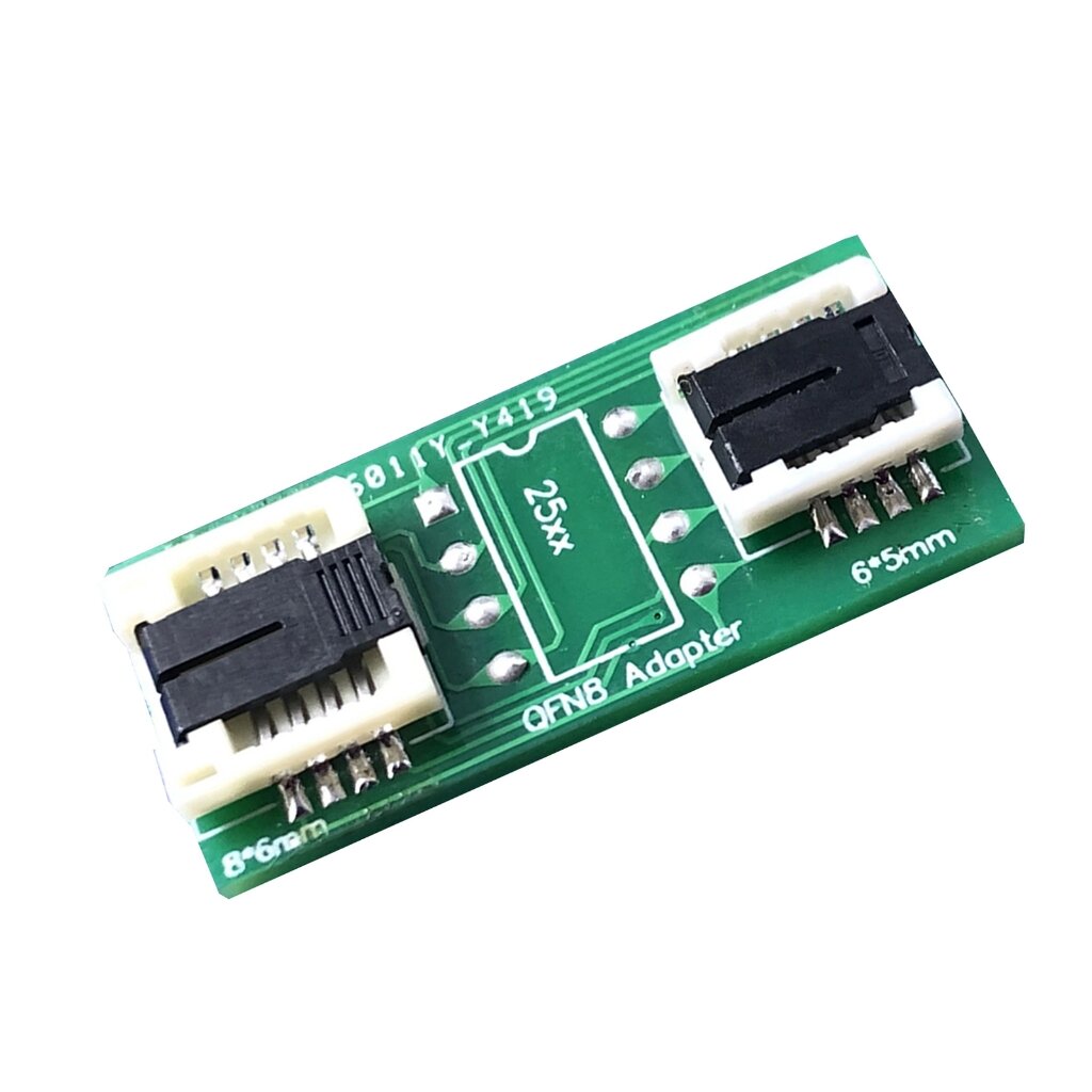 Гибкий чип-адаптер Qfn8- Dip8 2-в-1 Адаптер Bios Flash Socket Converter